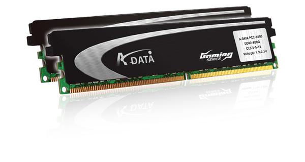 4GB A-Data DDR2 PC2-6400 Gaming Series 800MHz (5-5-5-12) Dual Channel kit