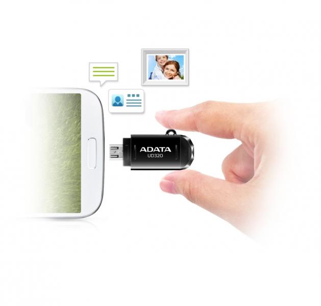 32GB AData UD320 DashDrive Durable OTG Storage Drive USB/microUSB for Android phones and tablets