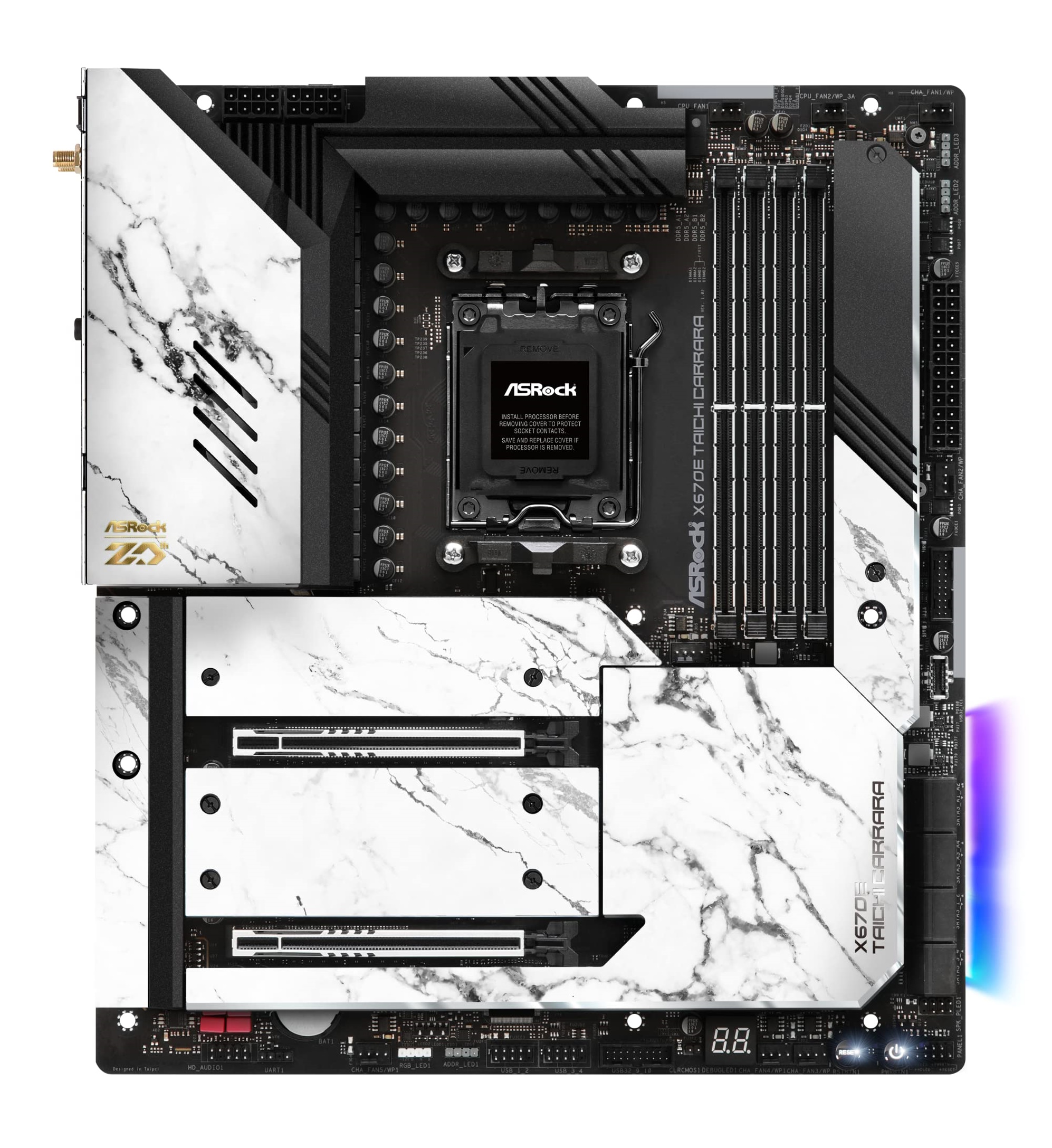 AsRock X670E Taichi Carrara DDR5 128GB Motherboard