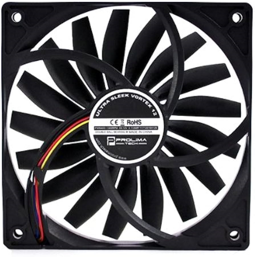 Prolimatech Ultra Sleek Vortex 12 Computer Case Fan