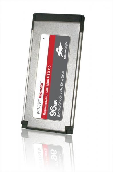 96GB FileMate SolidGO ExpressCard 34 Ultra SSD (w/mini USB port)