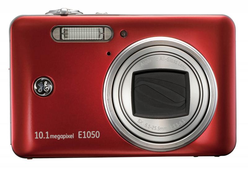 GE E1050TW 10.1 Megapixel Digital Camera w/Panorama (Silver)