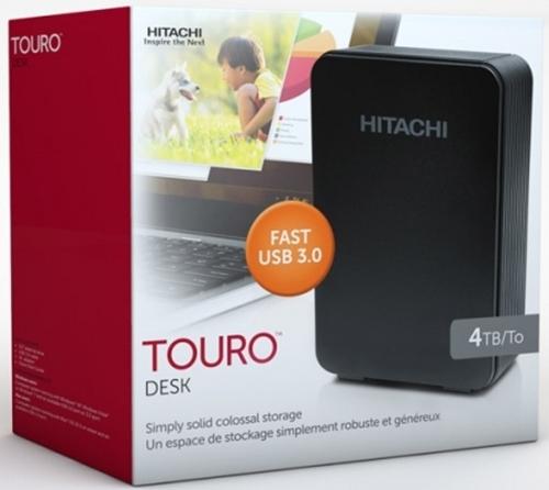 4TB Hitachi Touro Desk USB3.0 External Desktop Hard Drive