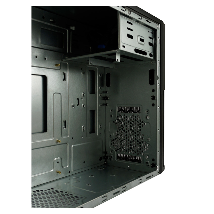 LC-Power LC-2004MB-V2-ON computer case Micro Tower Black, Silver