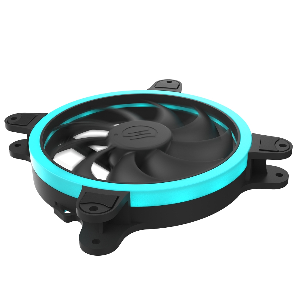 SilentiumPC Corona HP RGB 140 Computer case Fan 14 cm Black