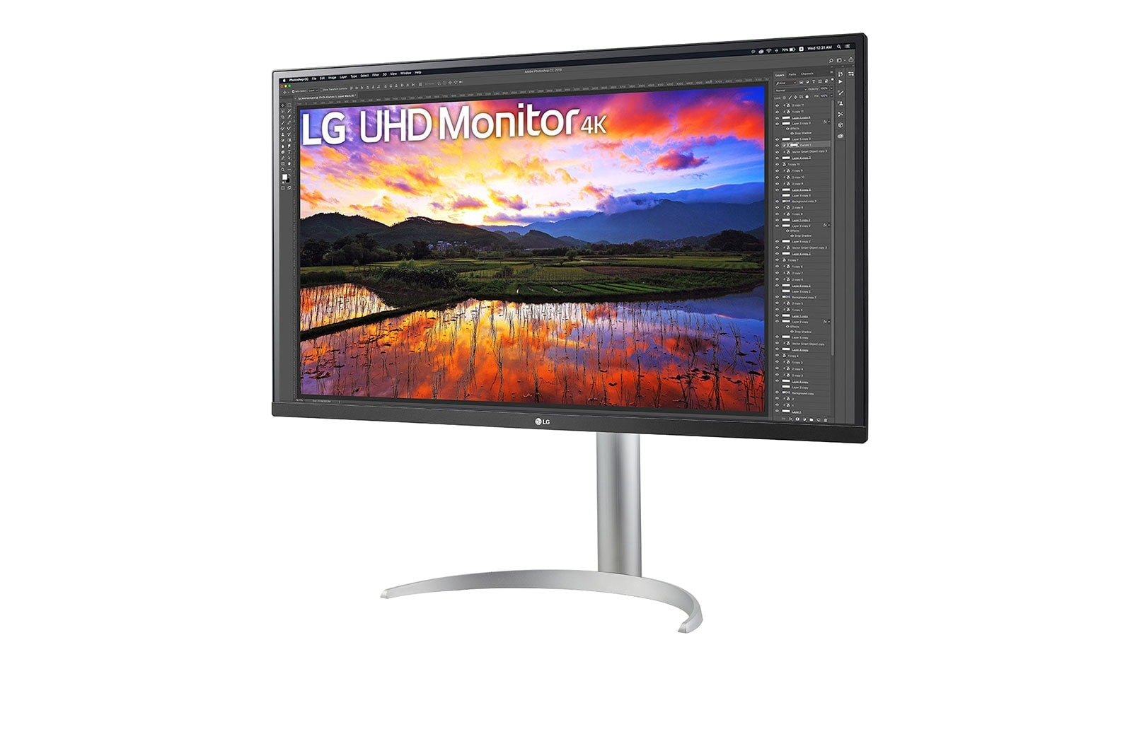 LG 32UP55NP-W computer monitor 80 cm (31.5") 3840 x 2160 pixels 4K ...