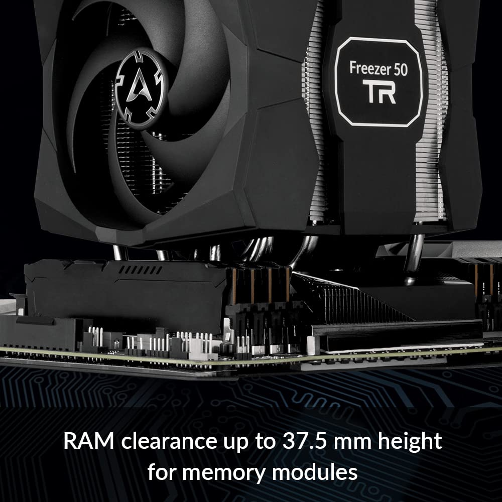 ARCTIC Freezer 50 TR - Dual Tower CPU Cooler for AMD Ryzen Threadripper ...