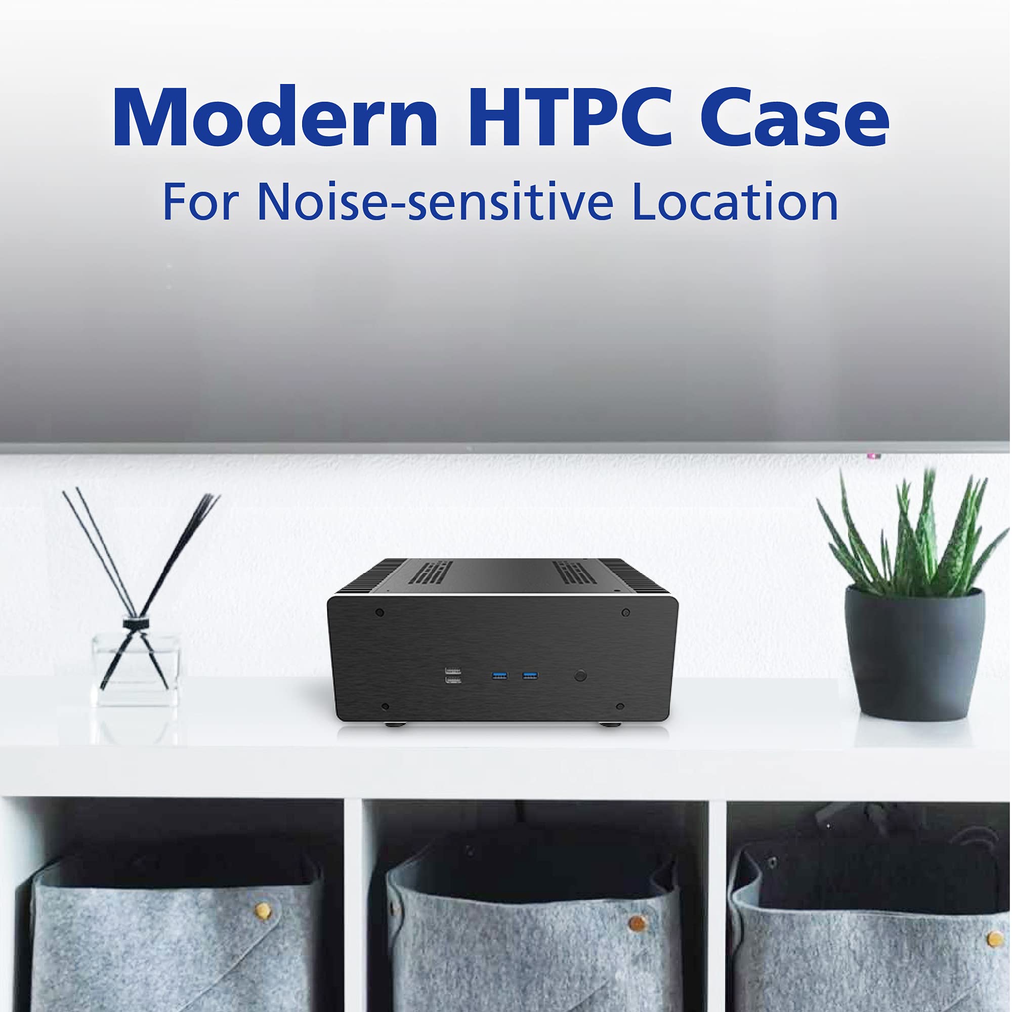 Akasa MaxWell Pro Mini-ITX Fanless Case