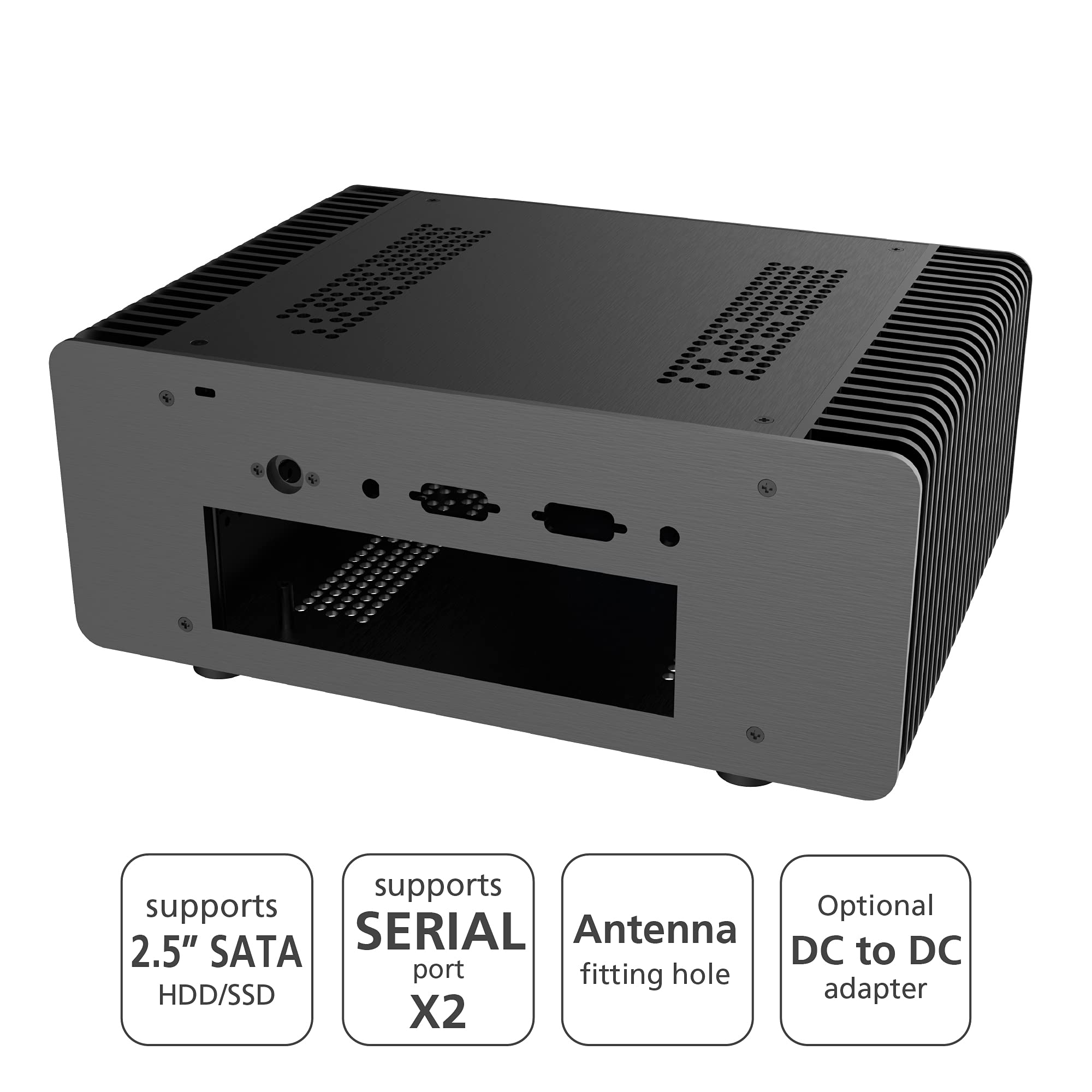 Akasa MaxWell Pro Mini-ITX Fanless Case