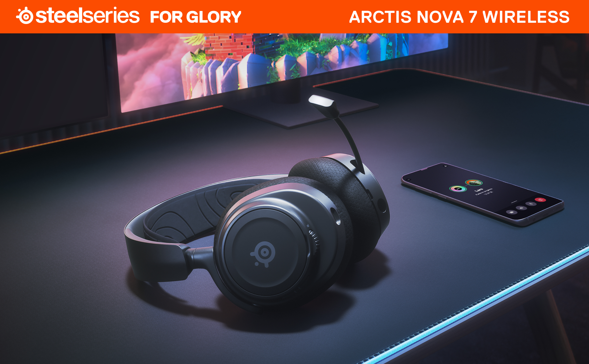 Steelseries Arctis Nova 7 Headset Wireless Head-band Gaming USB Type-C ...