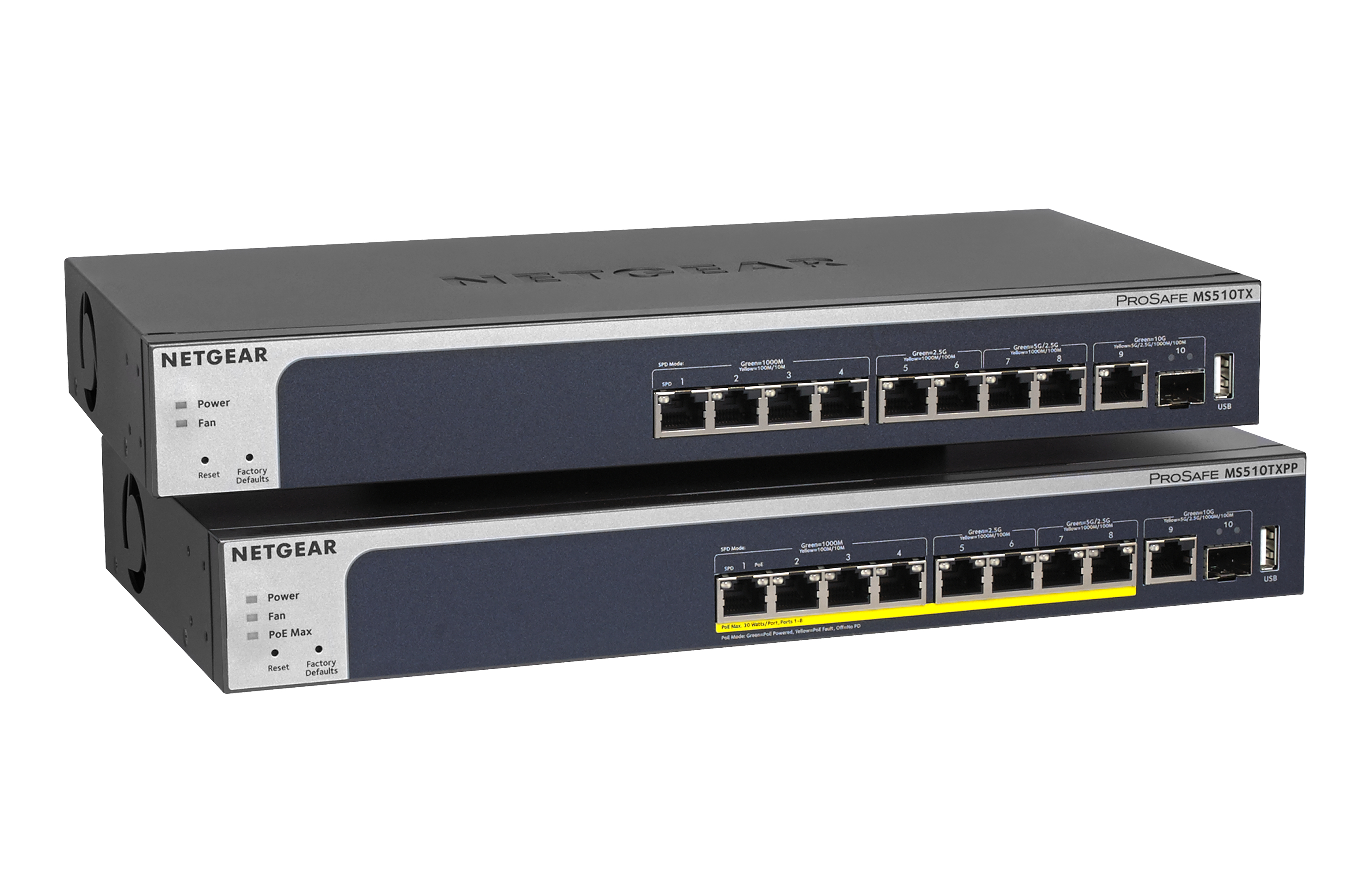 NETGEAR MS510TXPP Managed L2/L3/L4 10G Ethernet (100/1000/10000) Power ...
