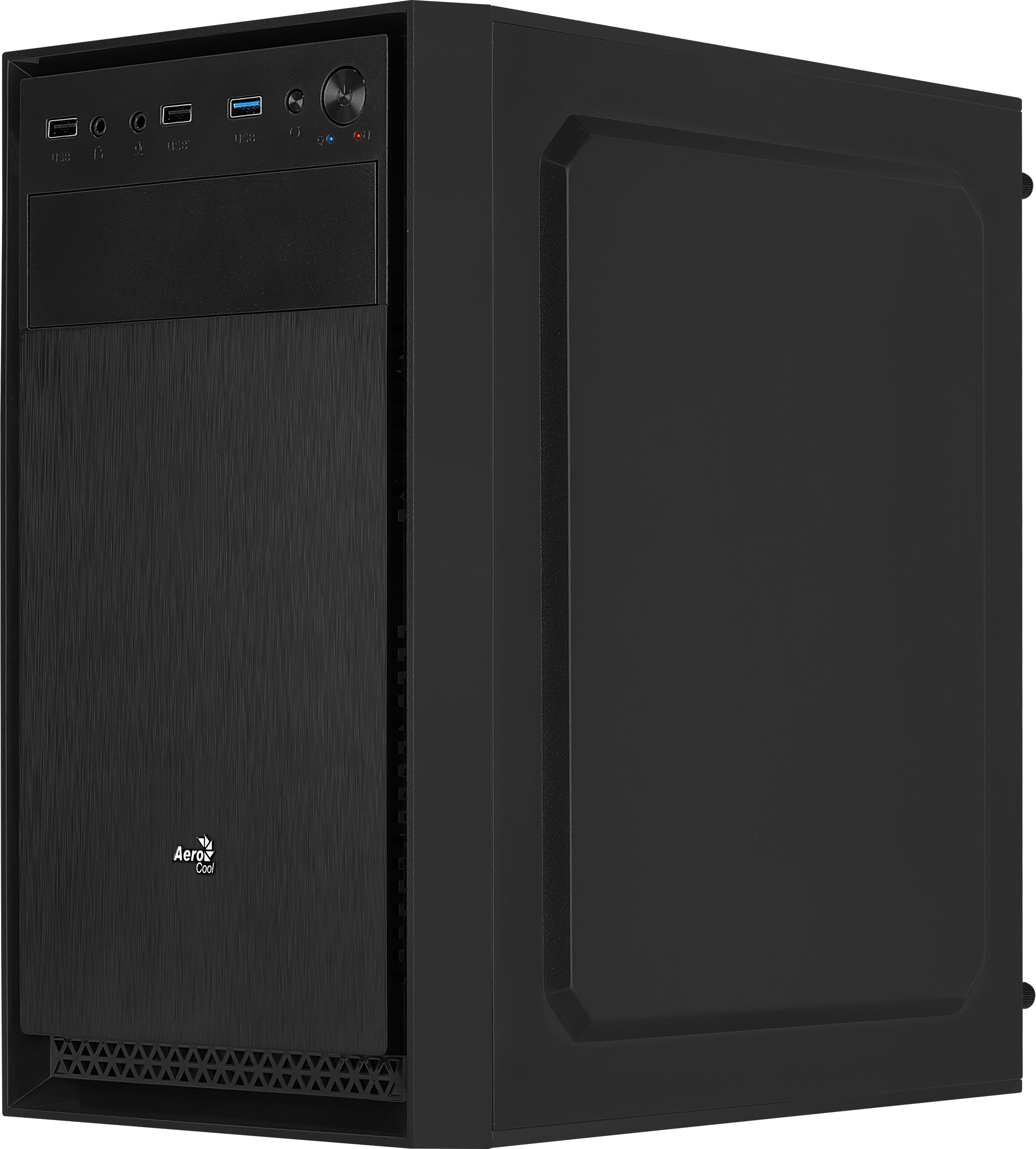 Aerocool CS104 PC Case Micro ATX USB 3.0 Black