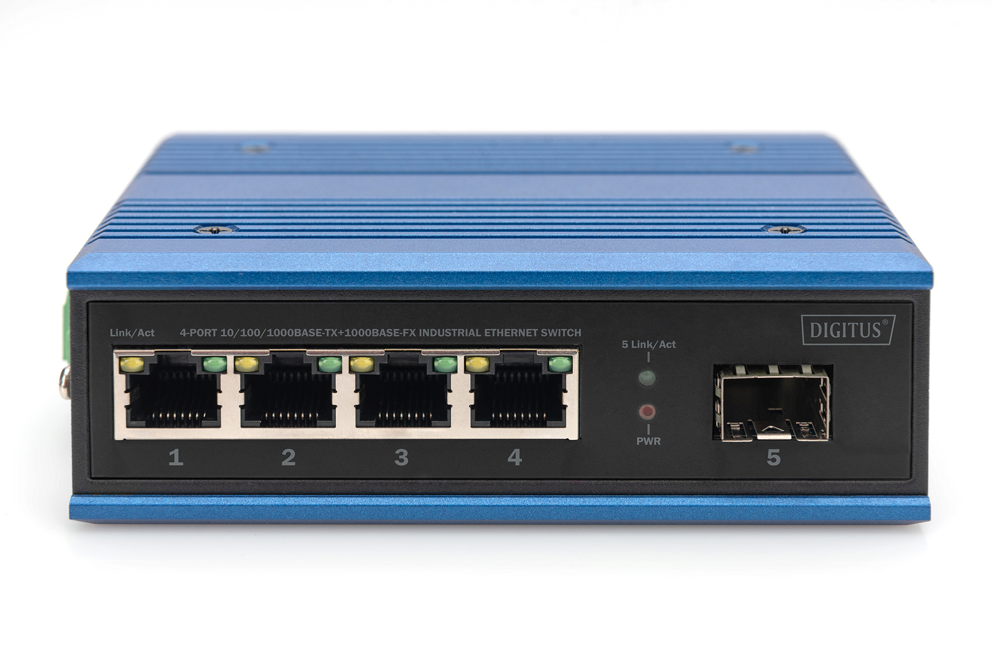 Digitus 4-port 10/100/1000BASE-TX+1000Base-FX Industrial Ethernet Switch