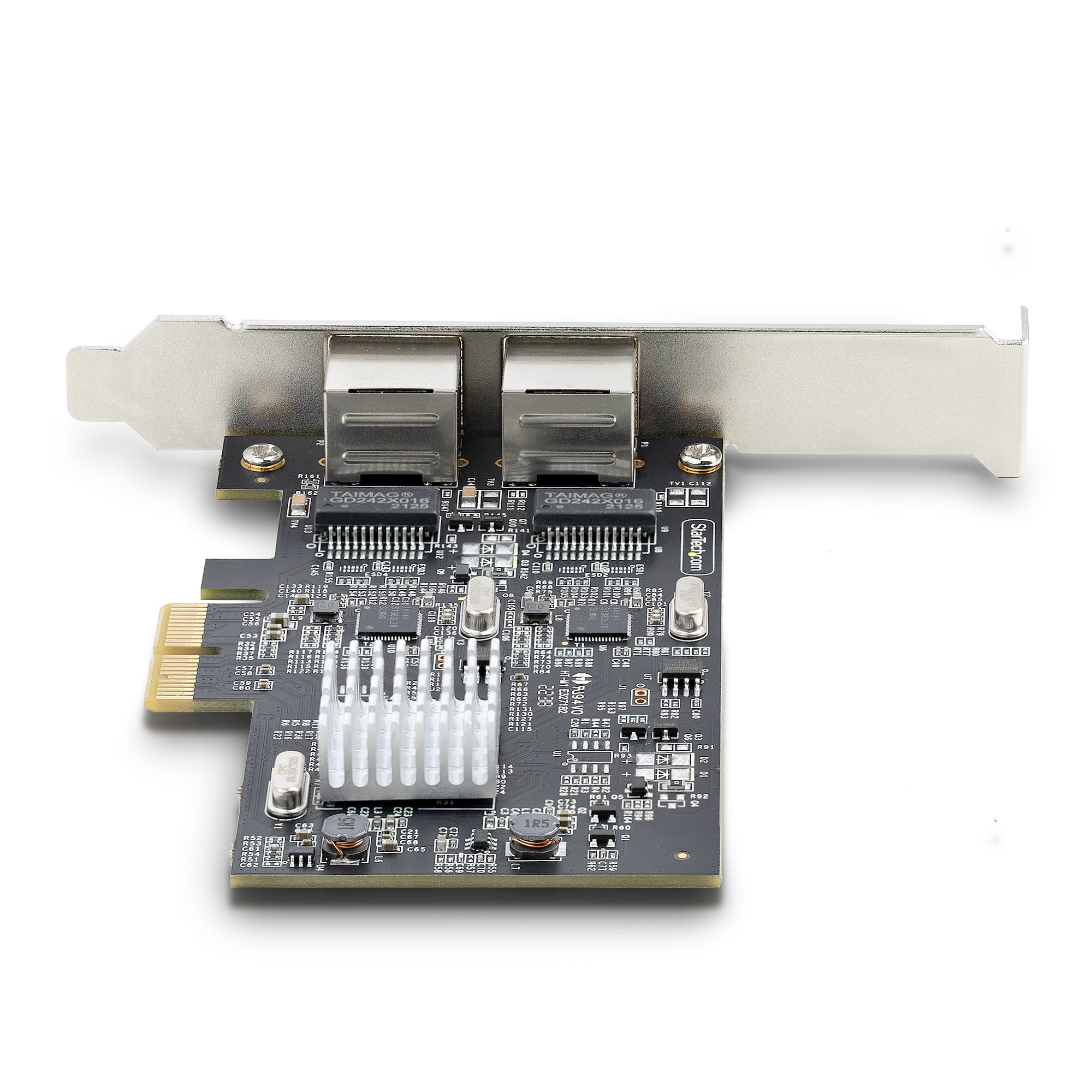 StarTech.com 2-Port 2.5Gbps NBASE-T PCIe Network Card, Intel I225-V ...