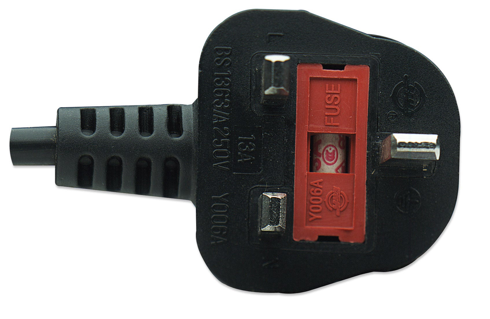 Manhattan Power Cord/Cable, UK 3-pin plug to C7 Female (figure of eight ...