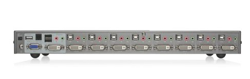 Iogear 8 Port Network KVM Switch - Grey