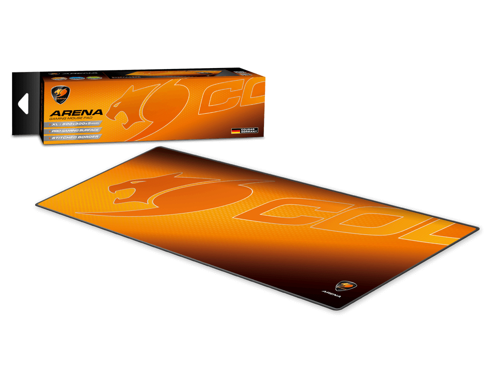Cougar Arena Gaming Mouse Pad - Orange