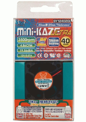 Scythe Mini Kaze Ultra 40mm Silent Computer Case Fan