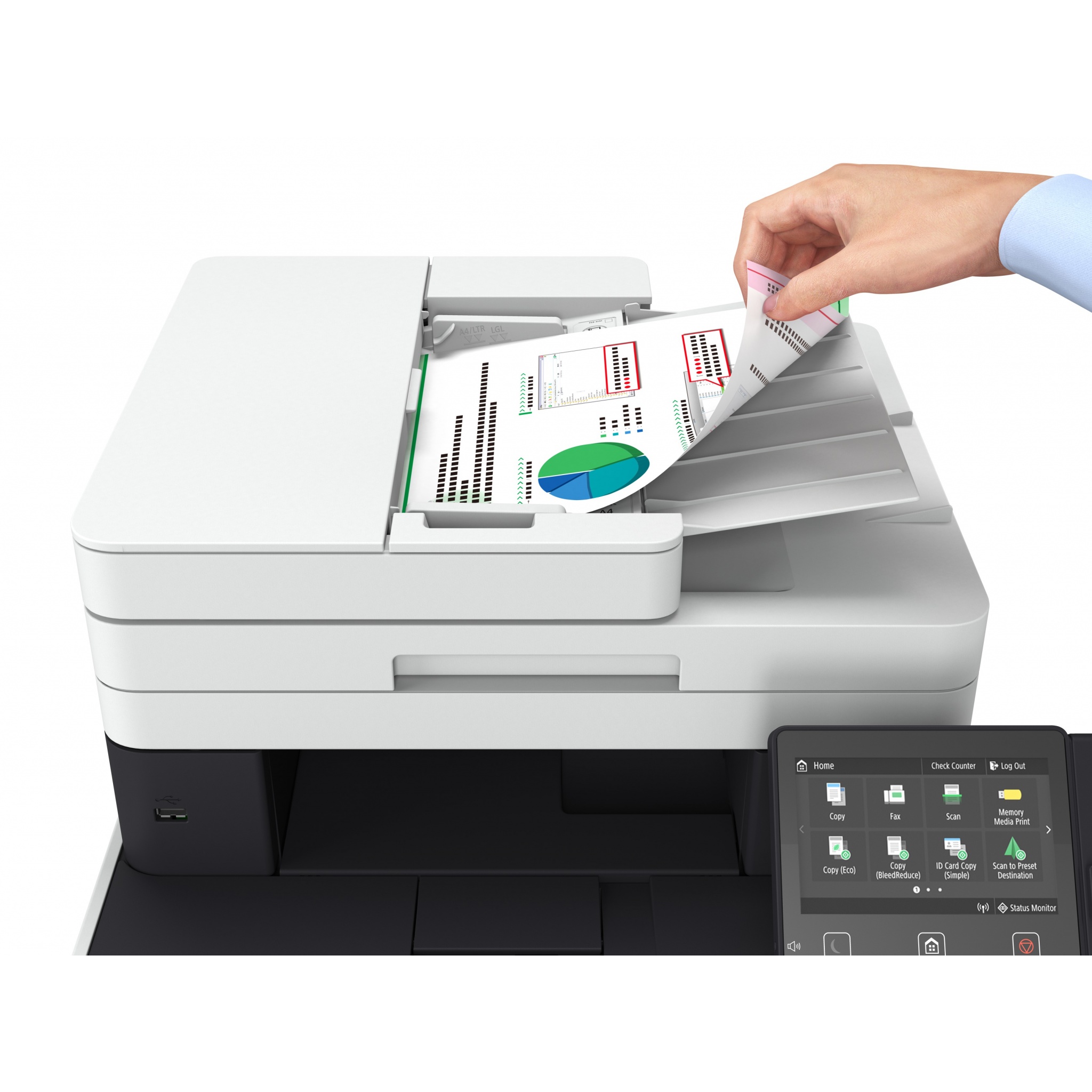 Canon i-Sensys MF735Cx 600 x 600 DPI A4 USB2.0 Ethernet WiFi Laser Printer