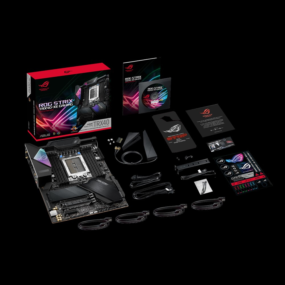 ASUS ROG Strix TRX40-XE Gaming AMD sTRX4 Socket ATX DDR4-SDRAM Motherboard