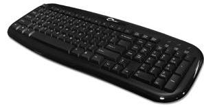 Siig QWERTY USB Desktop Keyboard - Black