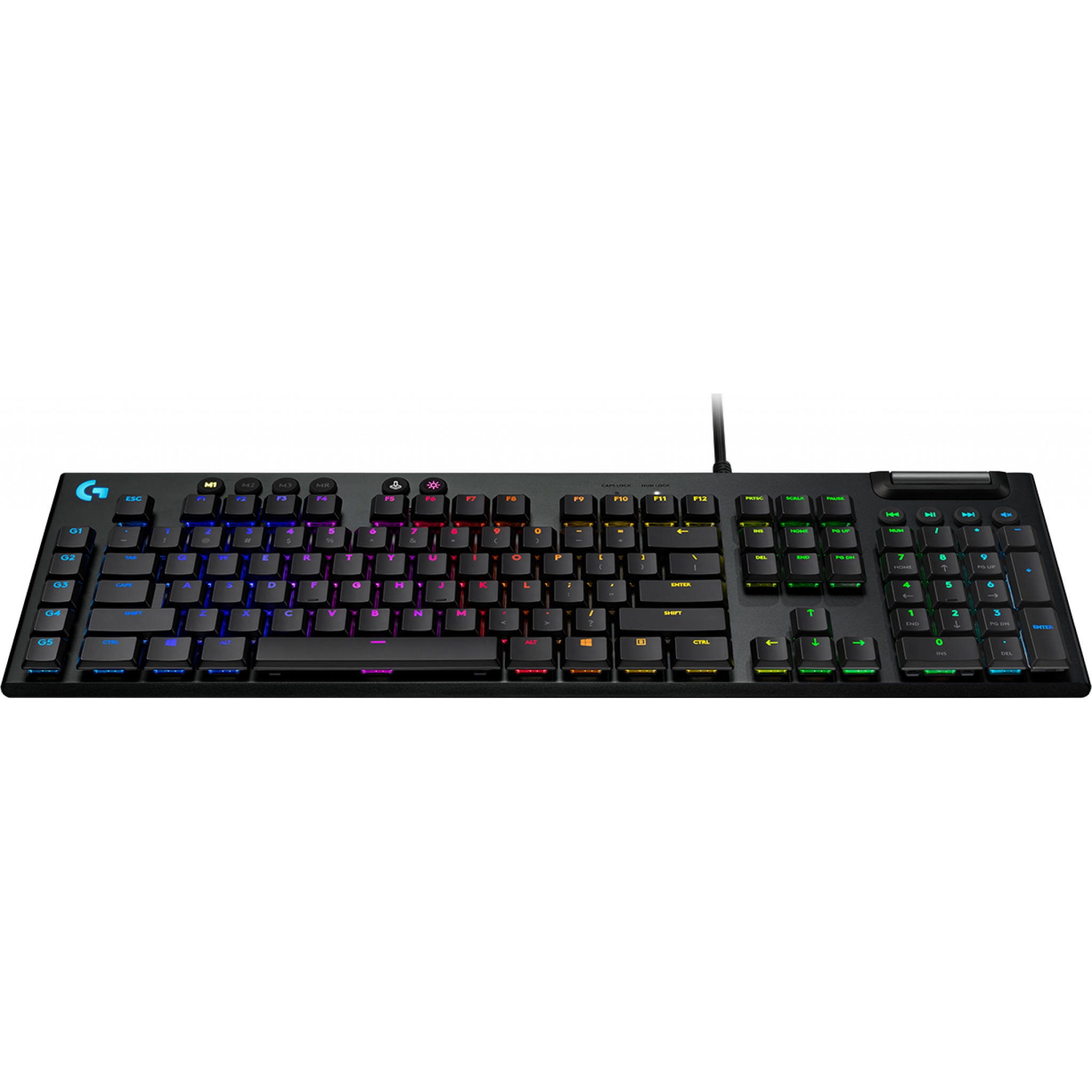 Logitech G815 Light Sync RGB Mechanical Gaming Keyboard - US Layout - Black