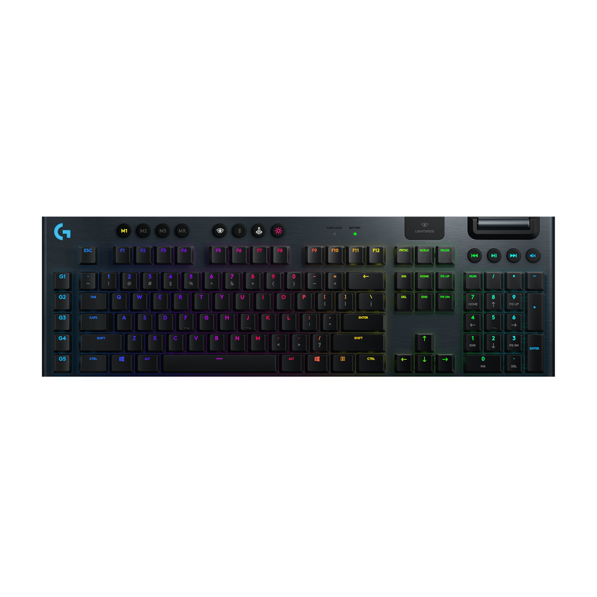 Logitech G G915 Lightspeed GL Tactile RF Wireless Bluetooth Keyboard ...