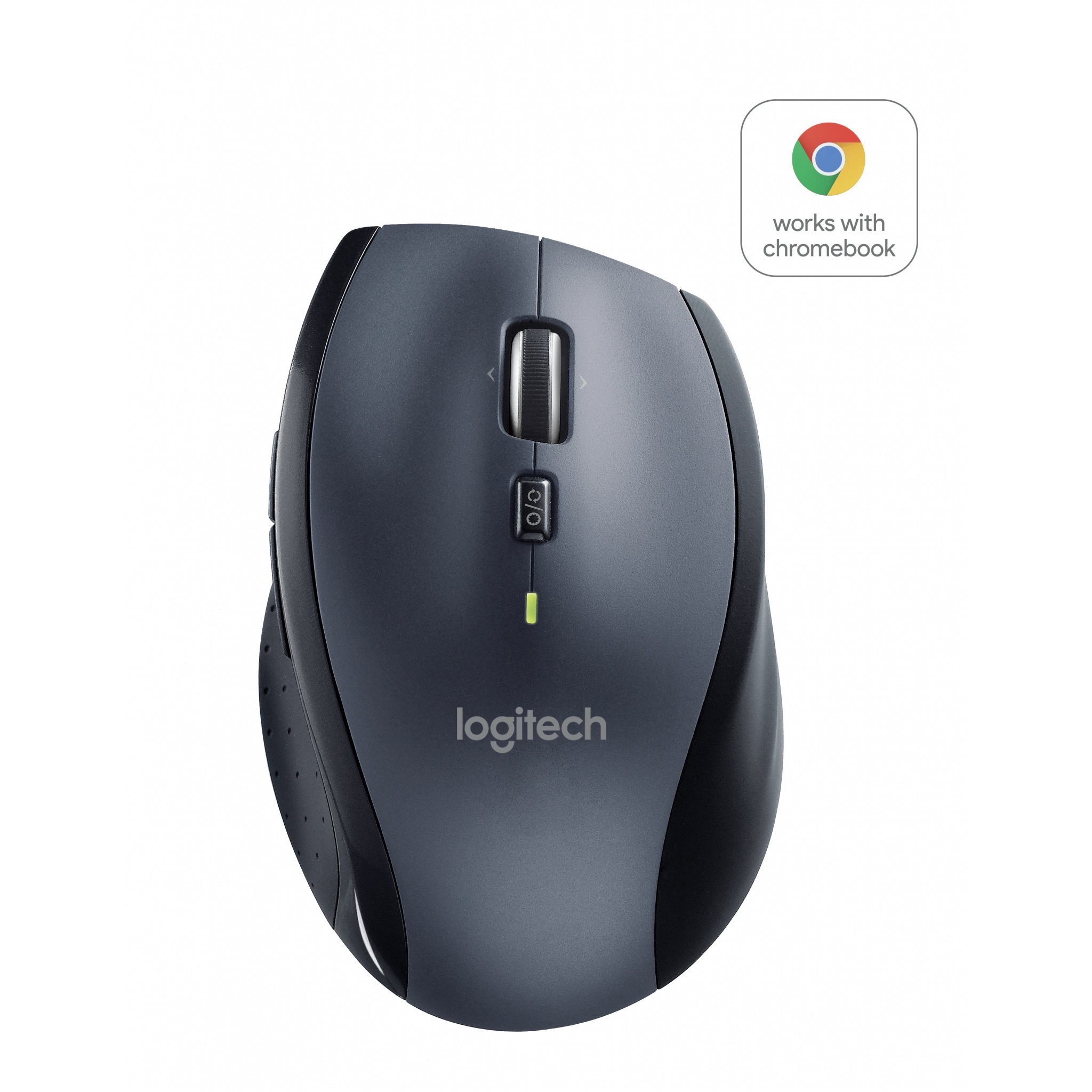 Logitech Marathon M705 Right-hand RF Wireless Mouse - Charcoal