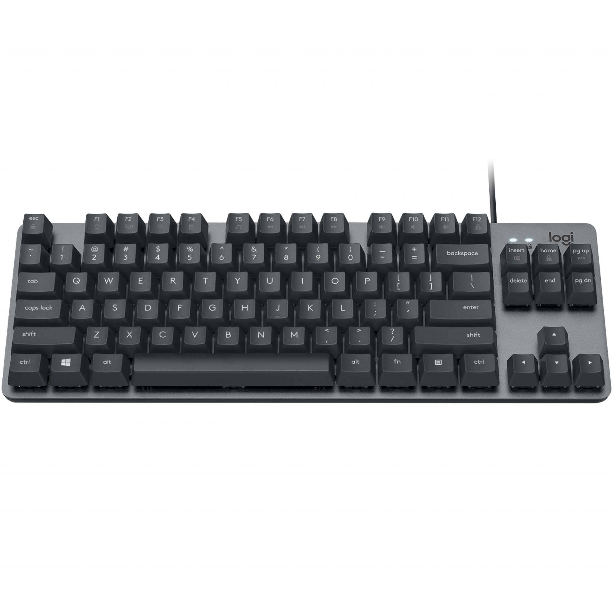 Logitech K835 TKL Mechanical keyboard - German Layout - Graphite Grey