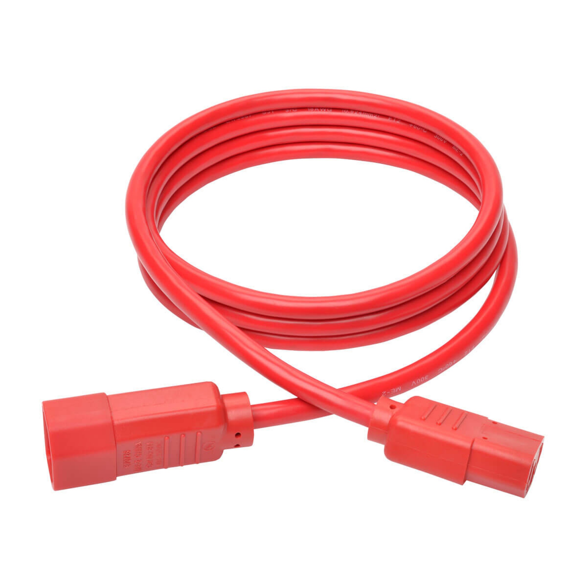 6FT Tripp Lite C13 To C14 PDU Power Cord - Red