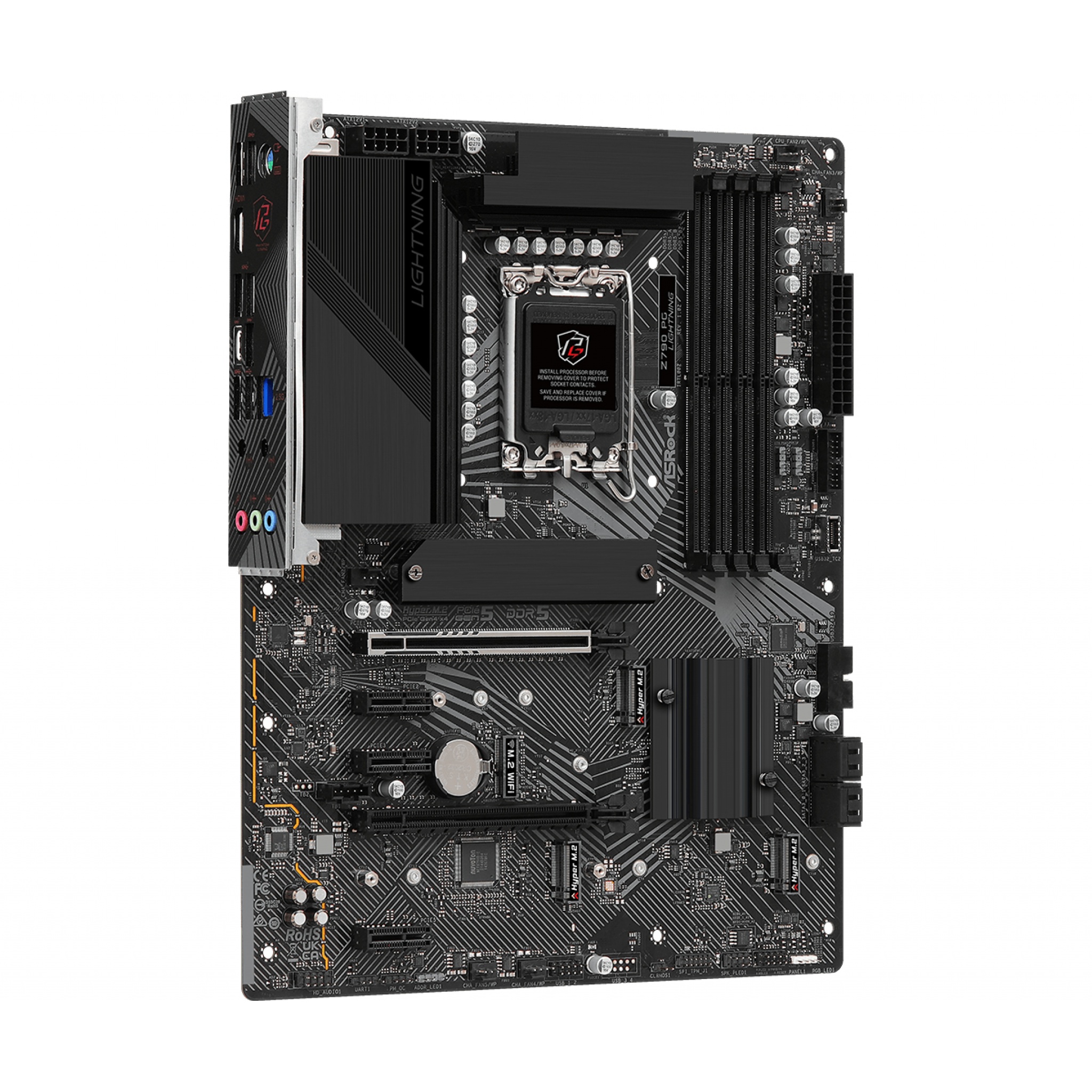 Asrock Z790 PG Lightning Intel Z790 LGA 1700 ATX DDR5-SDRAM Motherboard