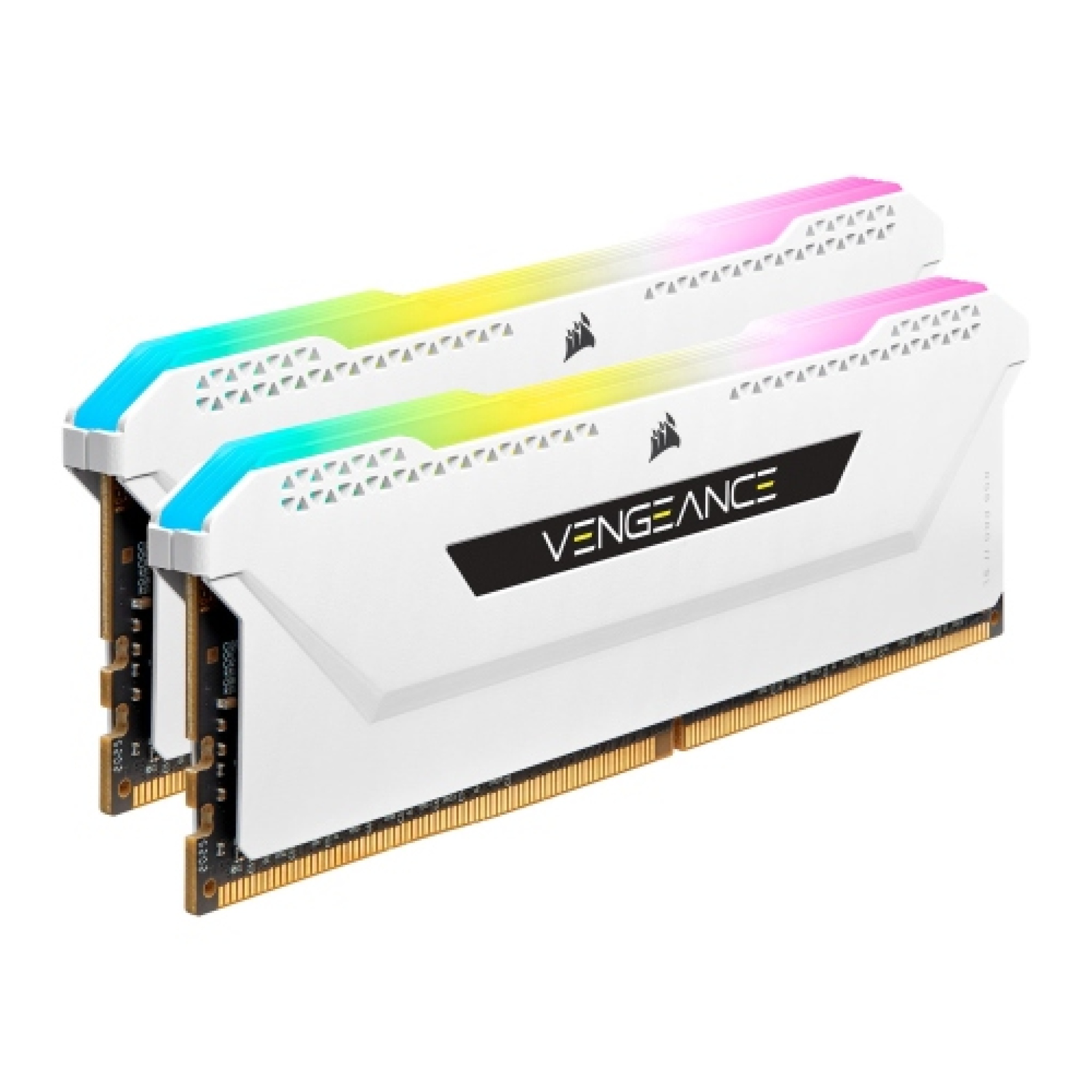 16GB Corsair Vengeance DDR4 3200MHz CL16 Dual Memory Kit (2x8GB) - White