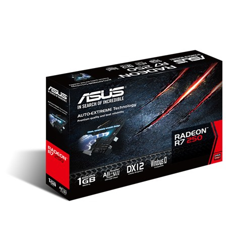Asus Radeon R7 250 1GB GDDR5 Graphics Card