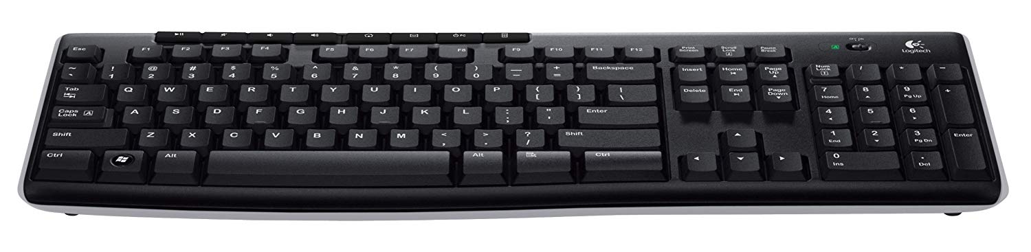 Logitech K270 RF Wireless Keyboard - Italian Layout QWERTY