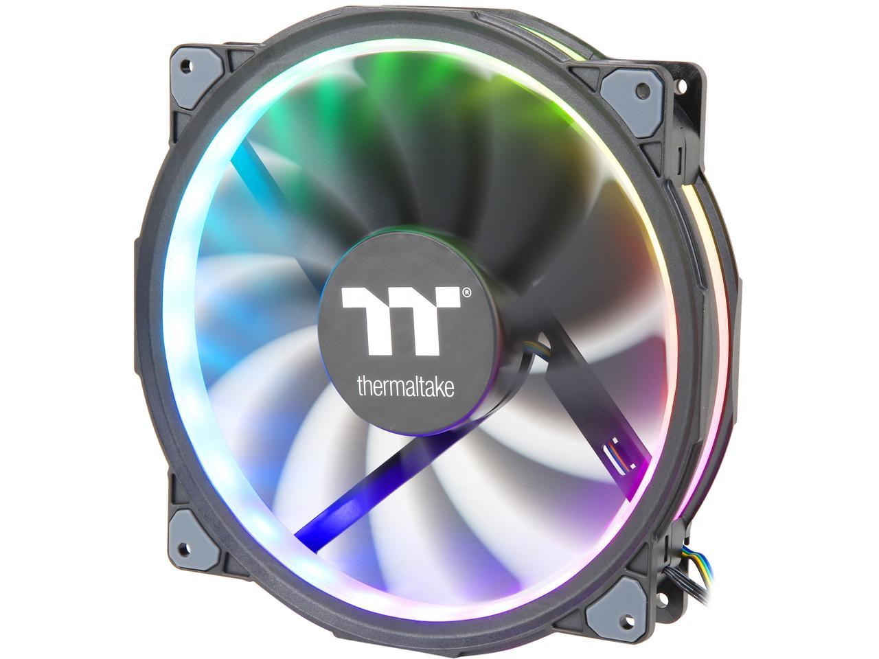 Thermaltake Riing Plus 20 RGB 200mm Computer Case Fan w/Controller