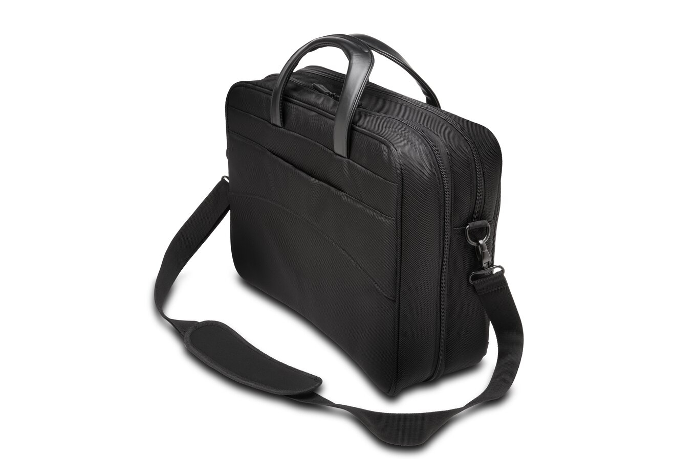 Kensington Contour 2.0 Over the Shoulder Laptop Backpack - 17 in - Black