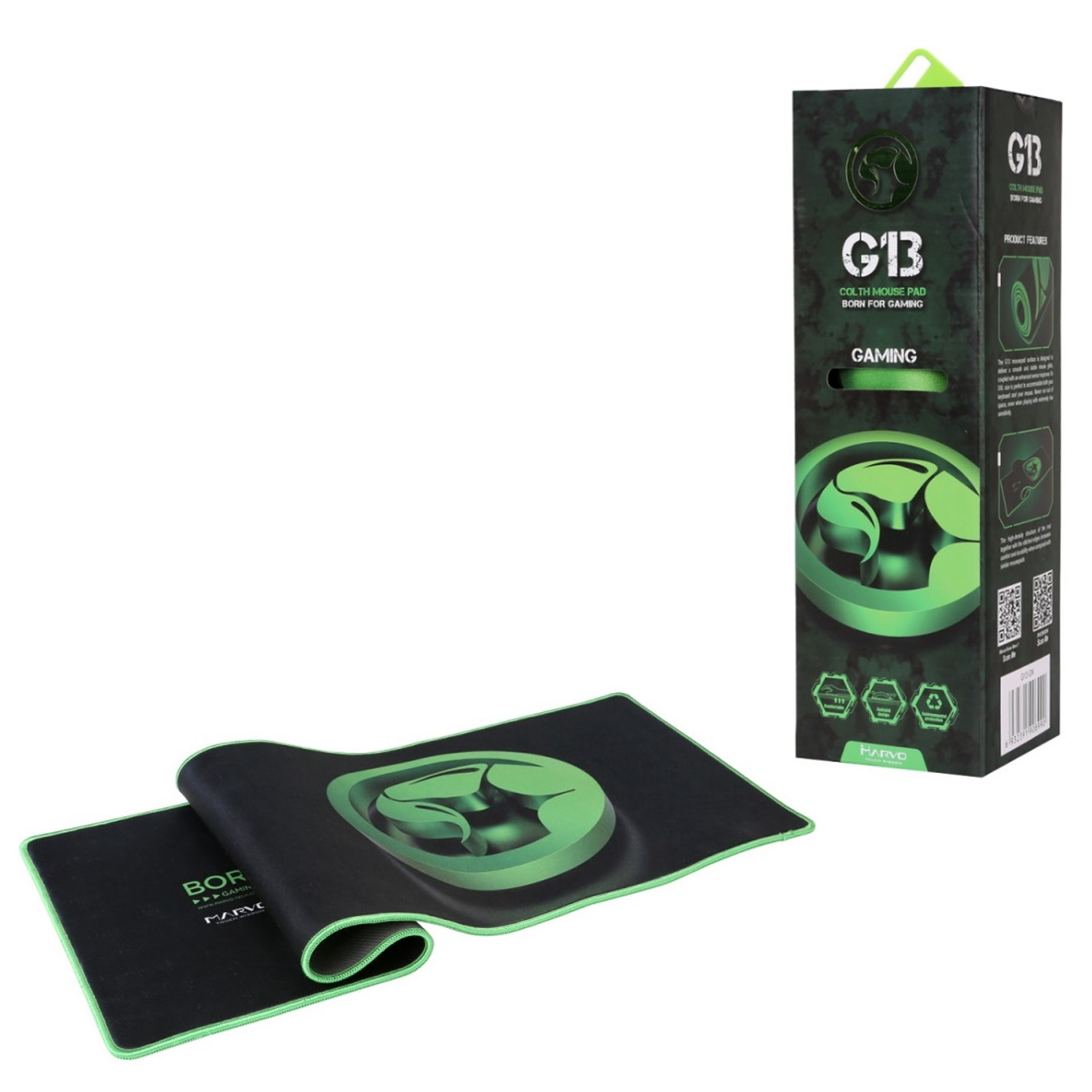 Marvo Scorpion G13 Gaming Mouse Pad - XL - Green