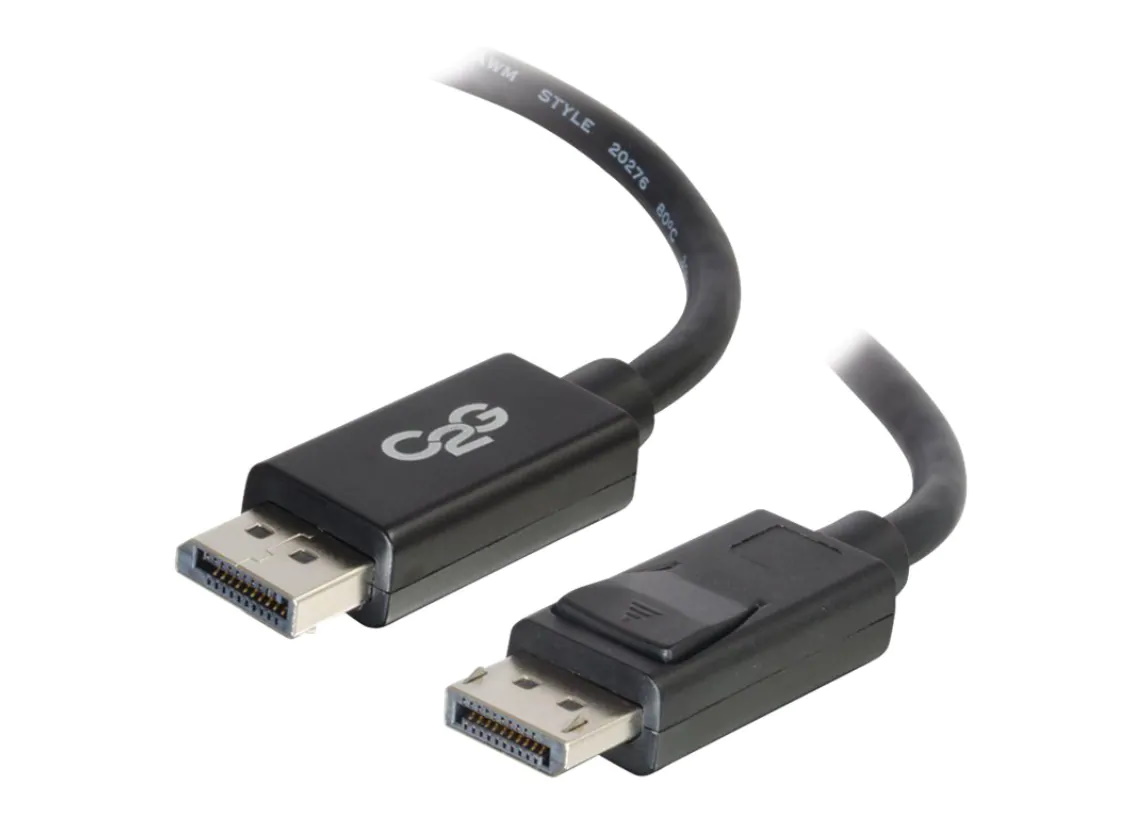 C2G 10ft 8K UHD DisplayPort Cable w/Latches