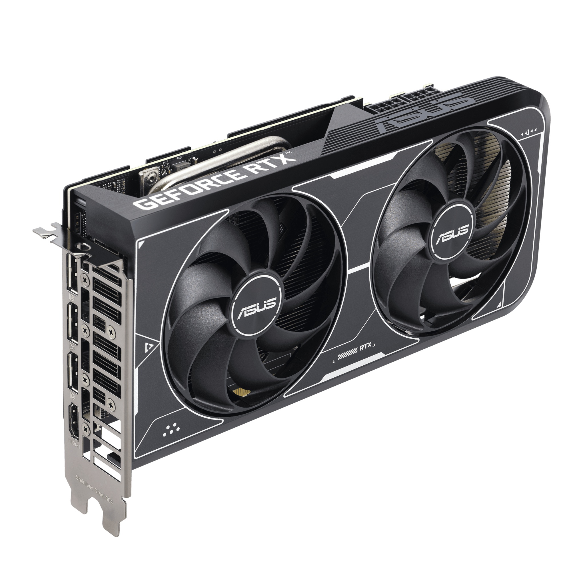 ASUS Dual GeForce RTX 3060 Ti OC Edition GDDR6X Dual Fan Graphics Card ...