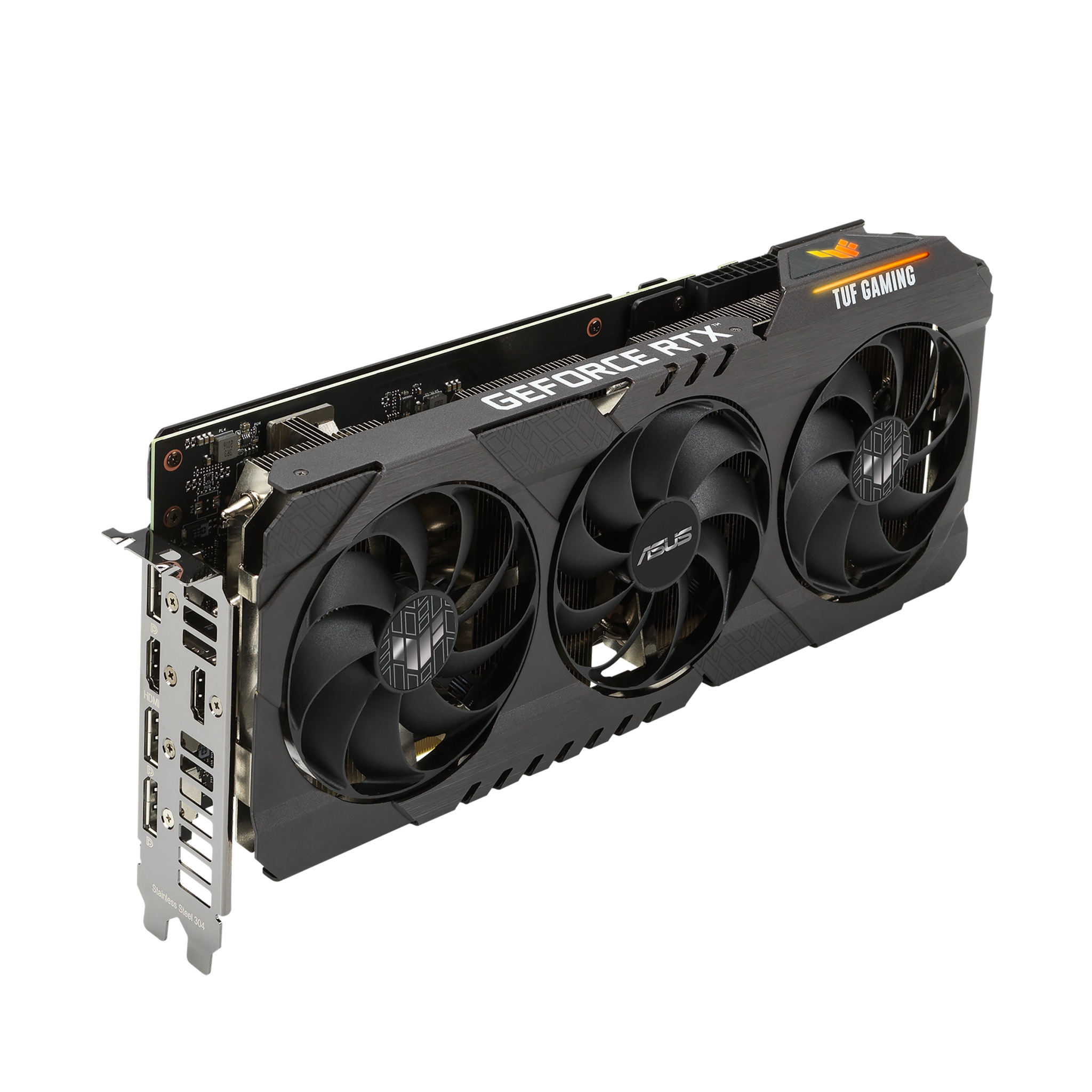 ASUS TUF Gaming GeForce RTX 3070 V2 OC Edition Triple Fan Graphics Card ...
