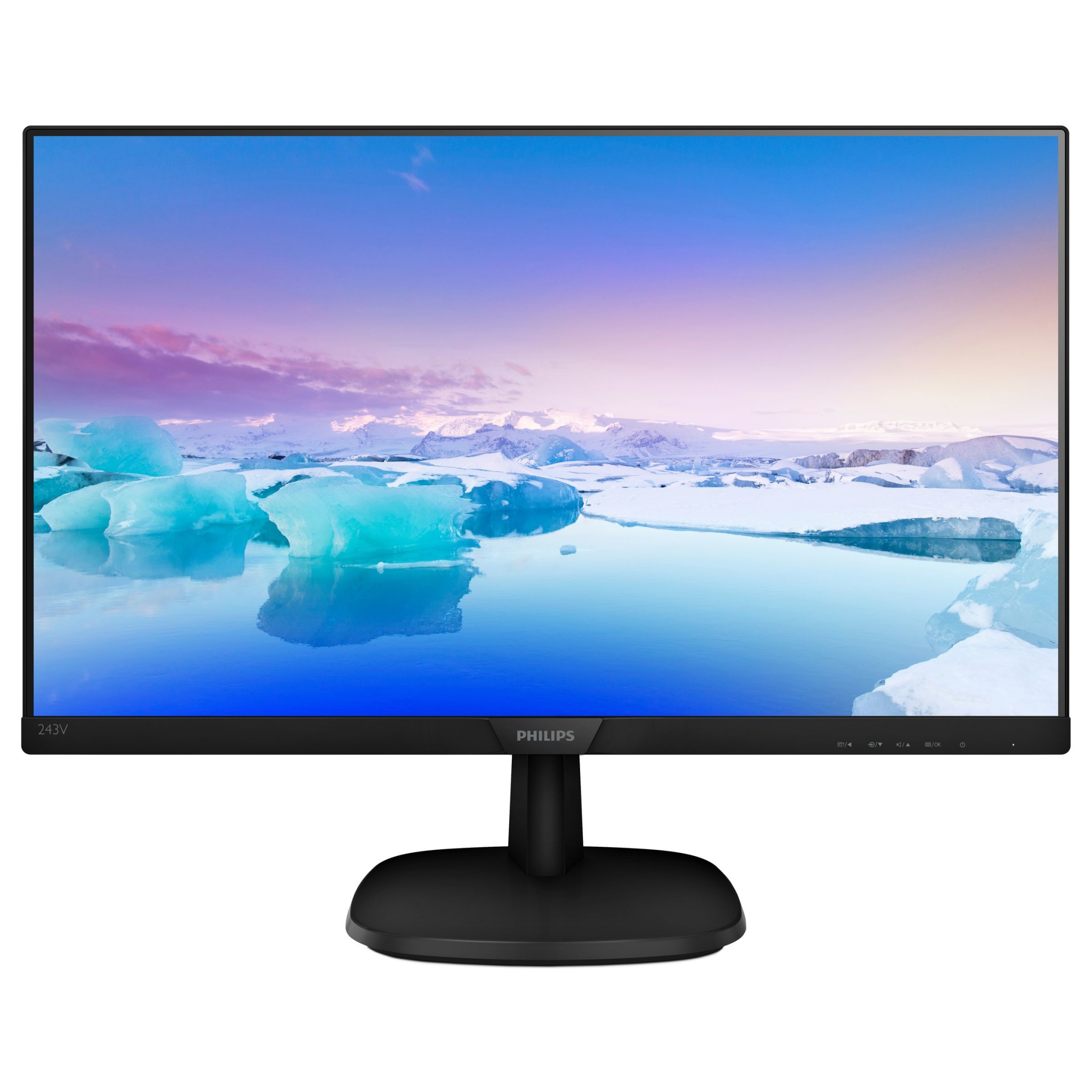 Philips V Line 243V7QJAB/27 (23.8") 1920 x 1080 Full HD Black Computer ...