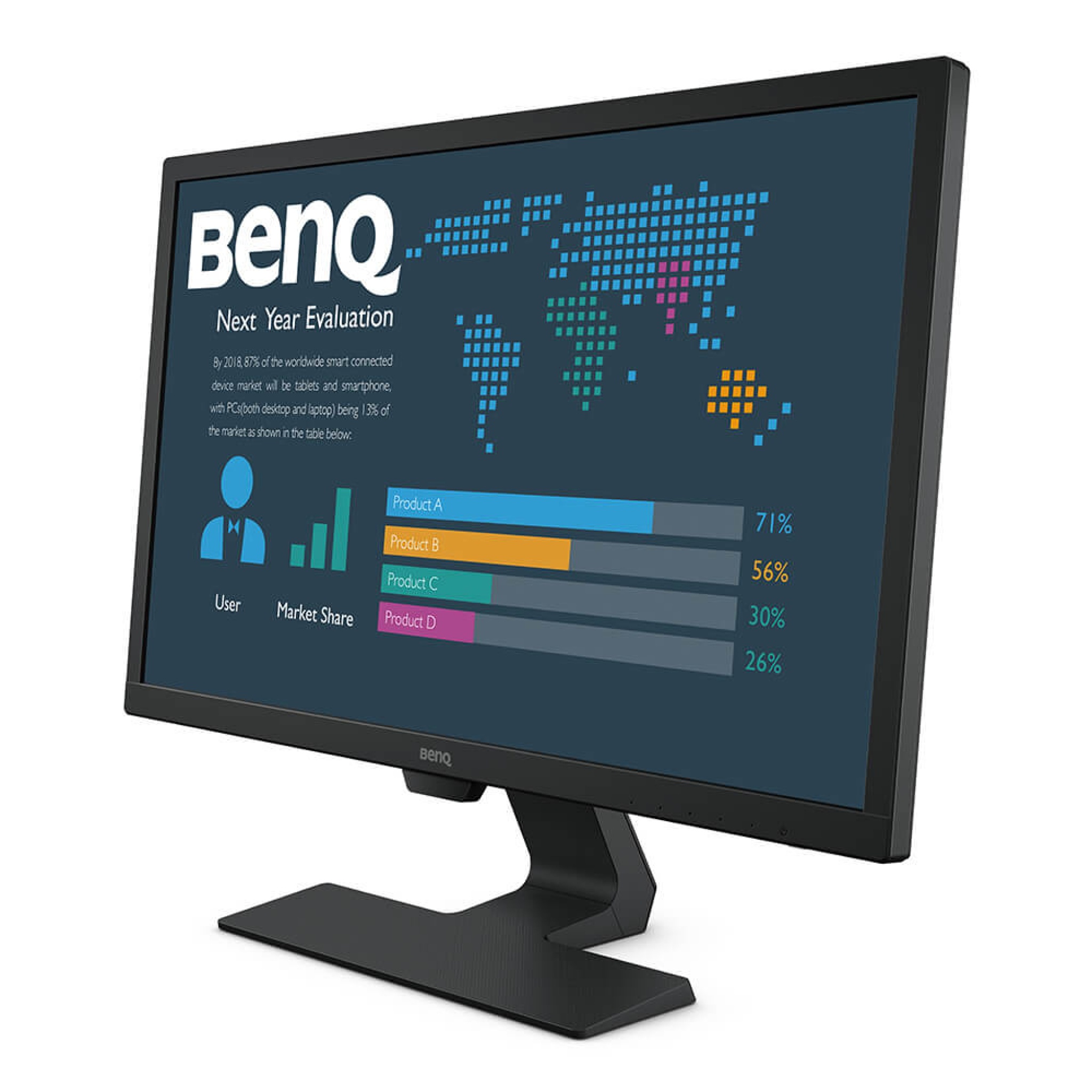 Benq BL2483 24 inch Full HD LED Black Computer Monitor
