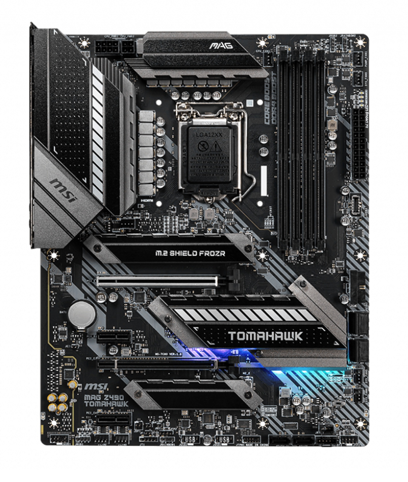 MSI MAG Z490 TOMAHAWK Intel LGA 1200 DDR4 Motherboard
