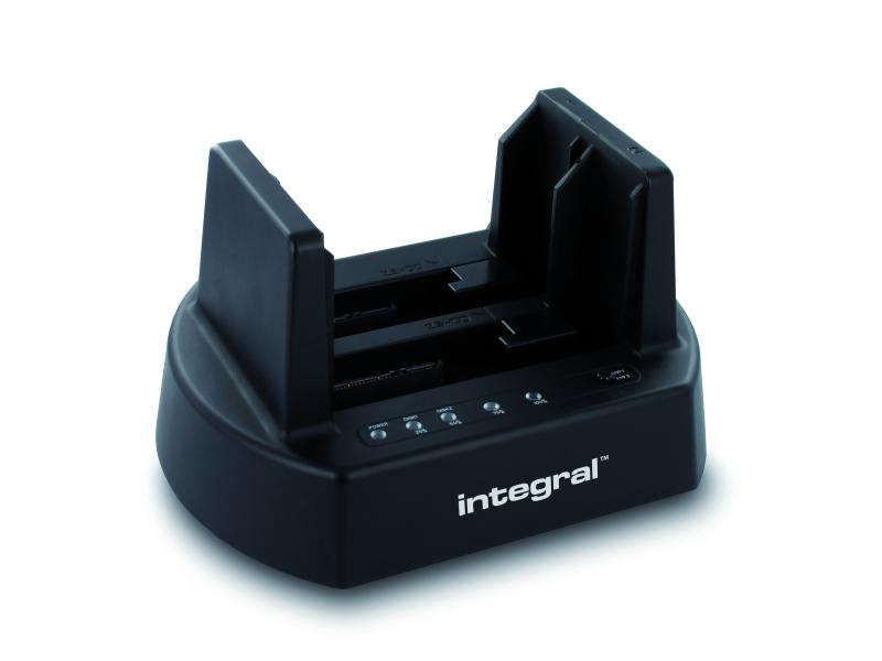 Integral Hard Drive Copy and Docking station for HDD/SSD SATA drives