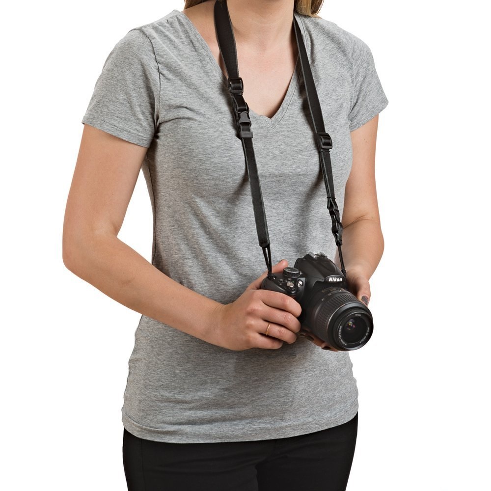 Joby Convertible Neck Strap for DSLR Cameras (Black/Charcoal)
