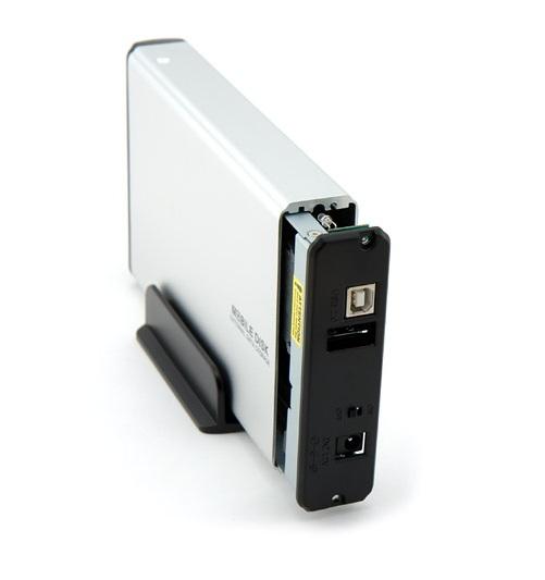 NEON 3.5-inch External SATA Desktop HDD Enclosure (USB + eSATA ...