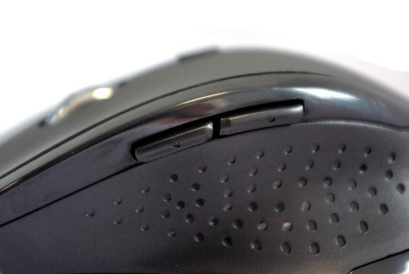 NEON Wireless Optical Mouse USB 5-button with scroll-wheel Black