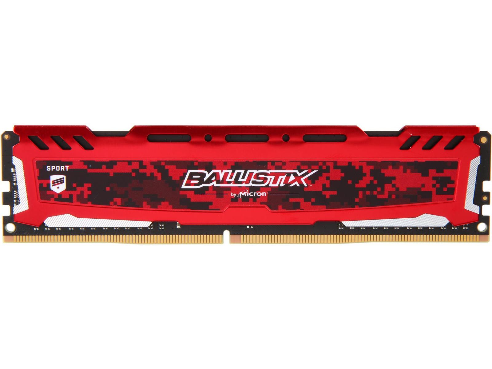 8GB Crucial BLS8G4D30AESEK Ballistix Sport LT PC4-2400 3000MHz DDR4 ...
