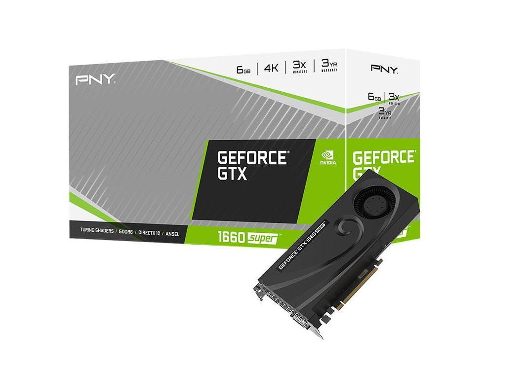 PNY GeForce GTX 1660 Super Blower Graphics Card - 6GB