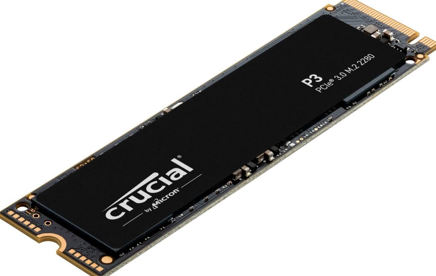 2TB Crucial P3 M.2 PCI Express 3.0 3D NAND NVMe Internal Solid State Drive